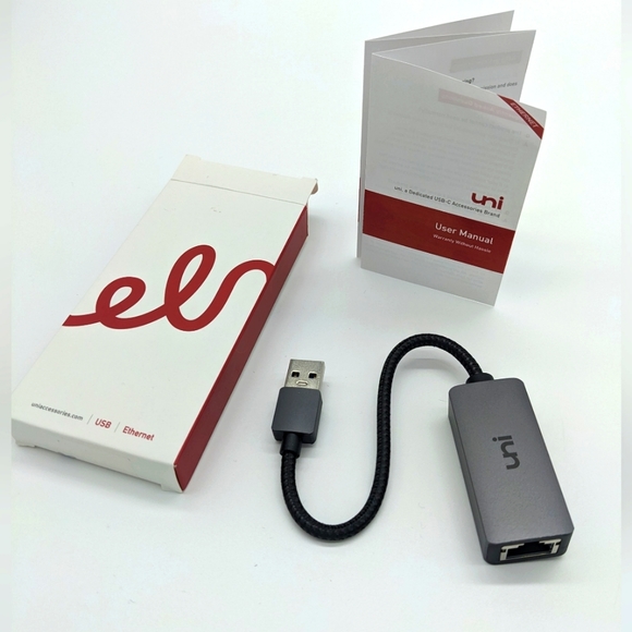 Computers, Laptops & Parts | Nib Uni Usb 3 Ethernet Adapter | Poshmark